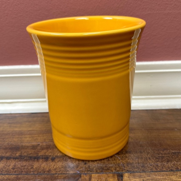 Fiesta | Kitchen | Fiesta Marigold Utensil Crock 65 Inches Retired ...